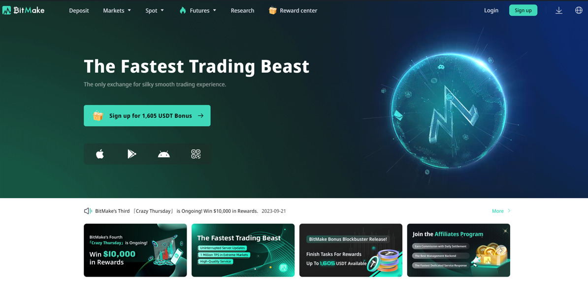 BitMake（ビットメイク）: セキュアでスムーズな仮想通貨取引の未来 | TOKEN ECONOMIST