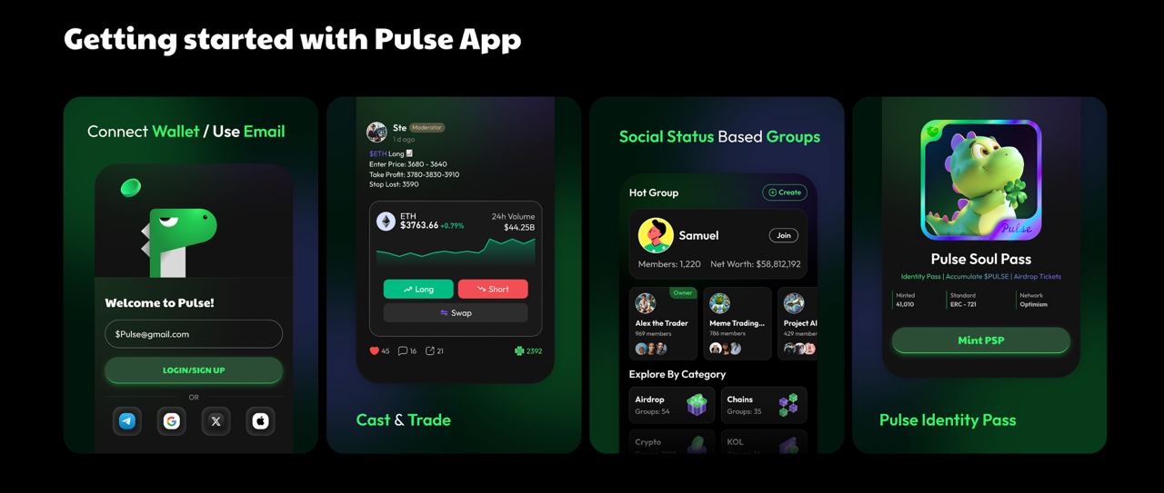 Pulse（パルス）: 最新バージョンをリリース！ソーシャル行為で$Pulseトークンが稼げる本格SocialFi登場、Pulseエコシステム ...