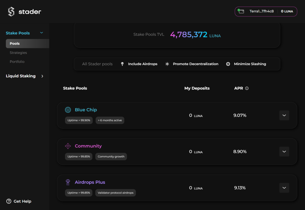 Stader（SD）の解説 | TOKEN ECONOMIST